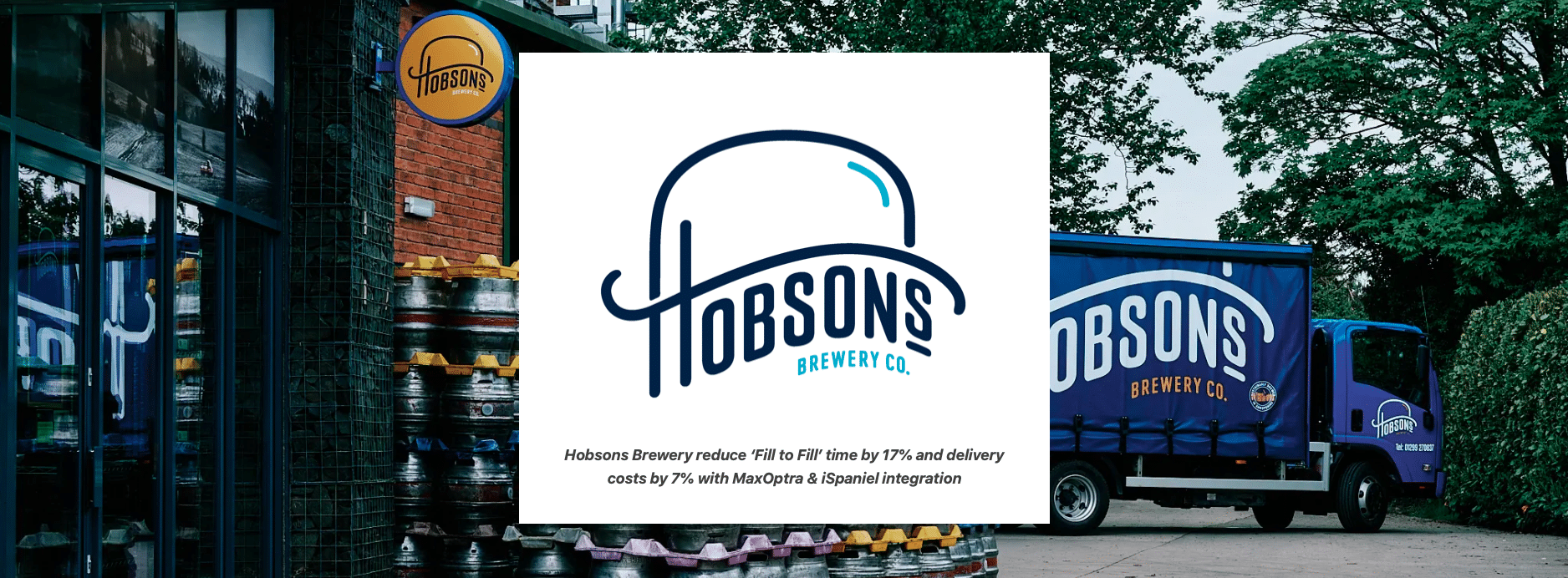 Hobsons Brewery case study - Maxoptra